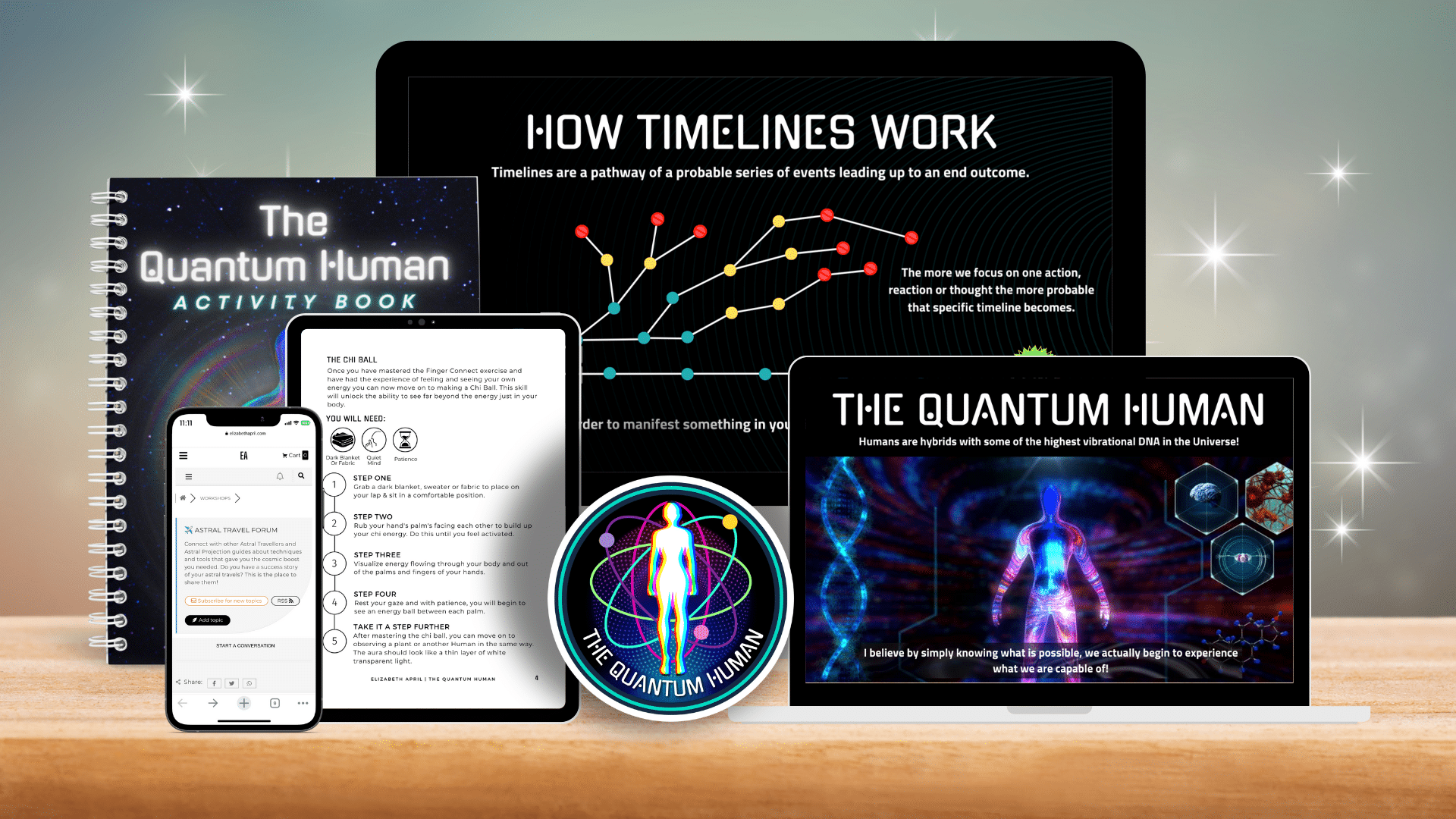 The Quantum Human Workshop - Elizabeth April