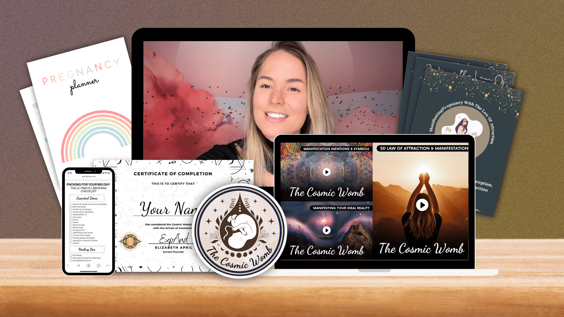 The Cosmic Womb - Elizabeth April